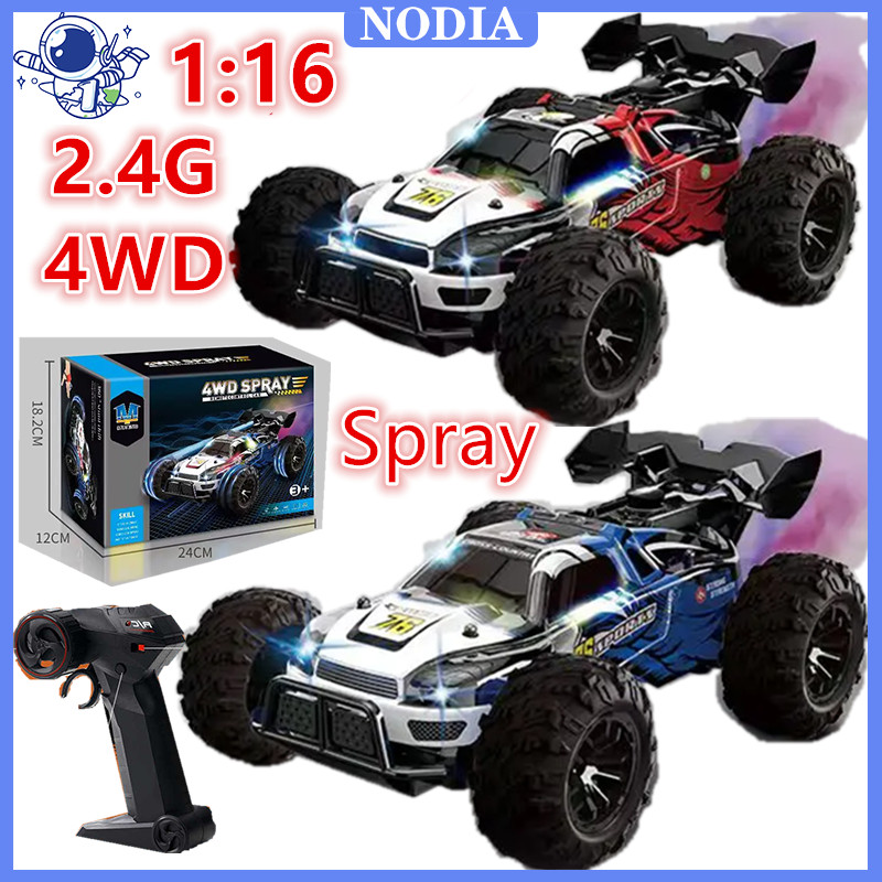 Jual Nodia Toys 2.4G 1:16 Spray 4WD Mobil Remote Control Off-Road Besar / Alloy Climbing Truck ...