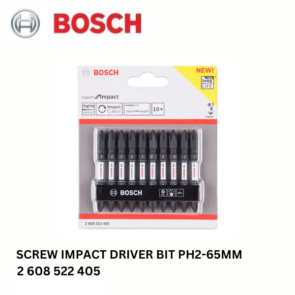 Jual Bosch Impact Driver Bit PH2-65MM (2 608 522 405) | Shopee Indonesia