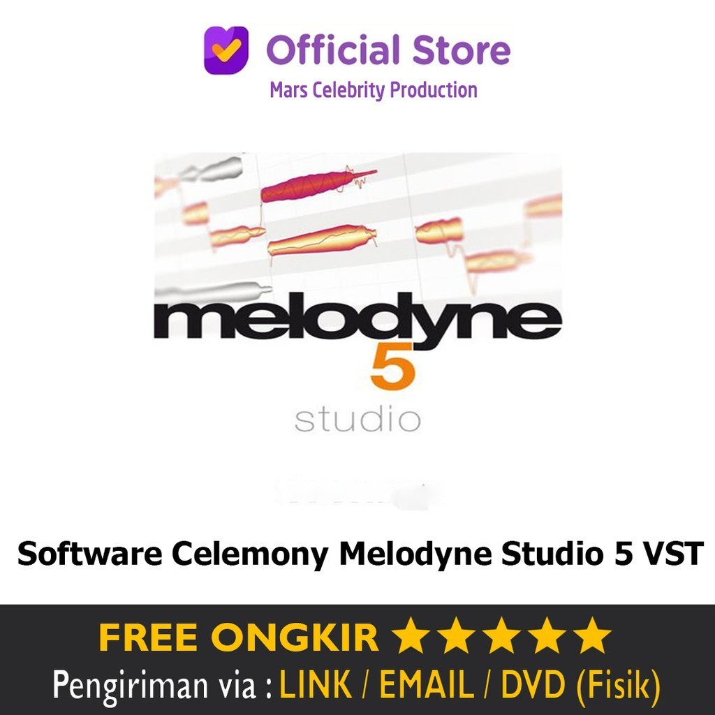 Jual Software Celemony Melodyne Studio 5 PRO VST Autotune | Shopee Indonesia