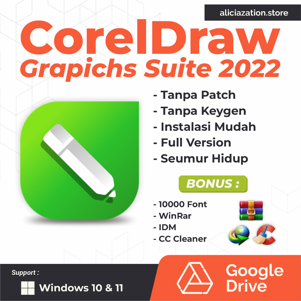 Jual Software Grapich Design | CorelDraw 2022 Full Aktivasi | Shopee ...