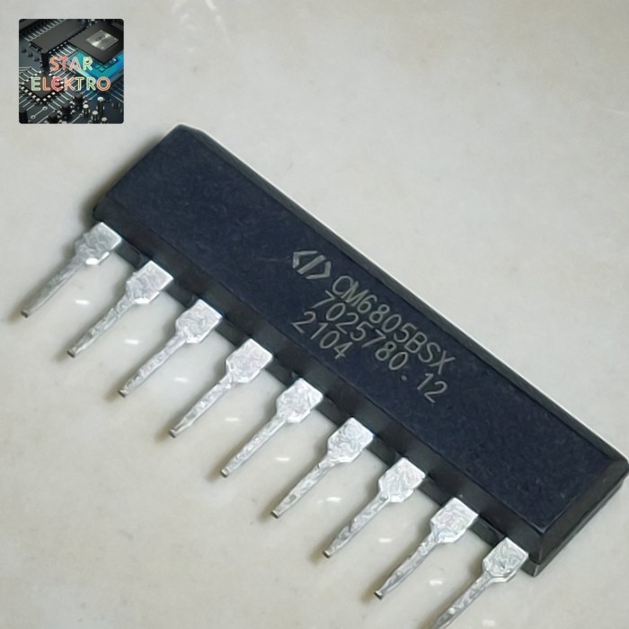 Jual CM6805BSX Sip-9 CM6805 IC Sisir CM 6805 CMOS 8-Bit Micro ...