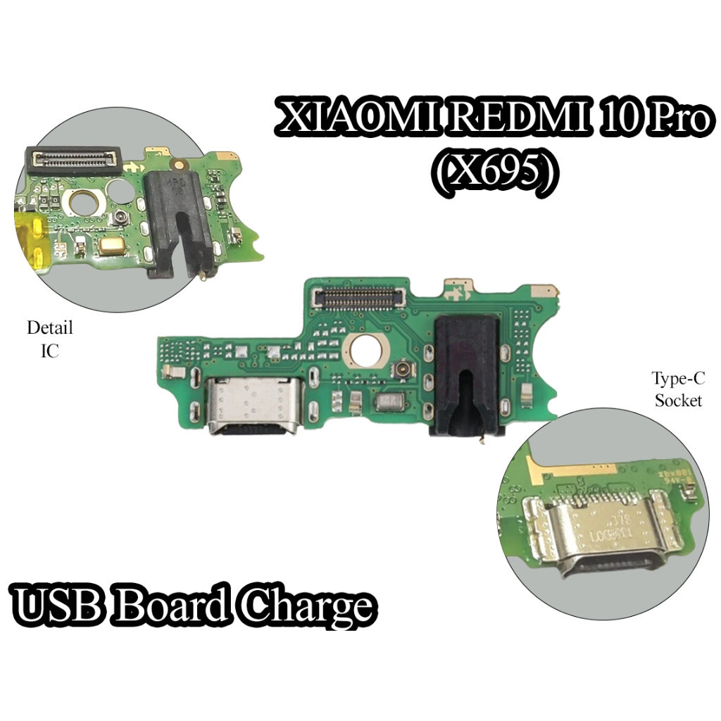 Jual Infinix Note 10 Pro USB Board Charge PCB Plugin Fleksibel Flexible ...