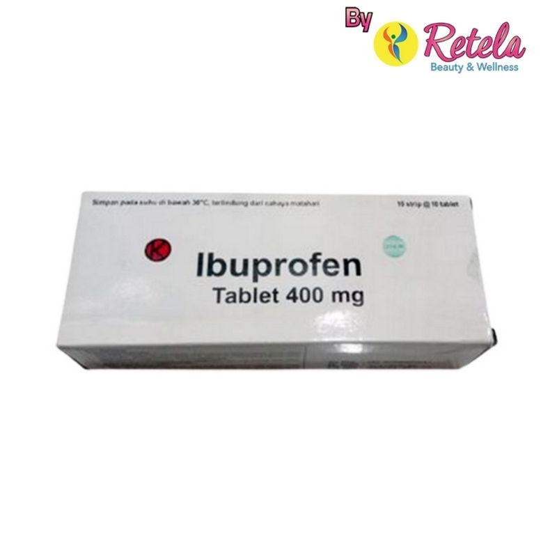 Jual IBUPROFEN 400MG 100`S [GEN] / obat penurun demam dan nyeri ...