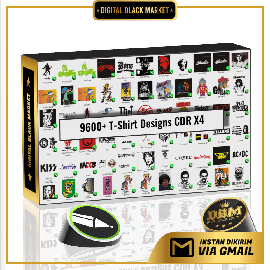 Jual ID99229 - 9600+ T-Shirt Designs CDR X4 | Shopee Indonesia