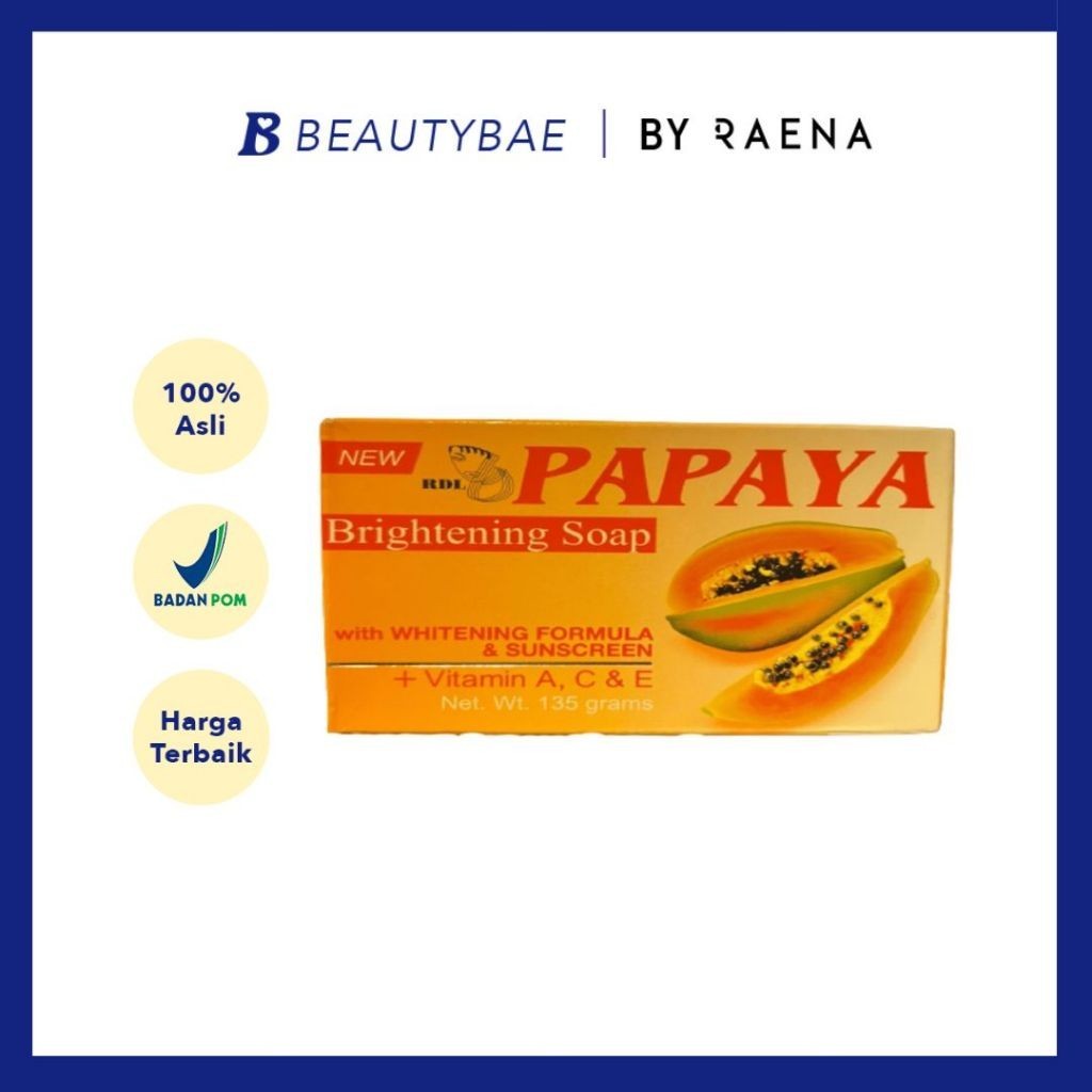 Jual RDL Papaya Brightening Soap | Shopee Indonesia