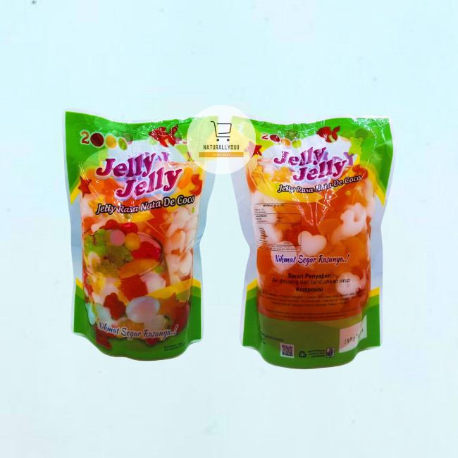 Jual Jelly 2000 Motif Rasa Nata De Coco 500gr Jeli Es Campur | Shopee ...