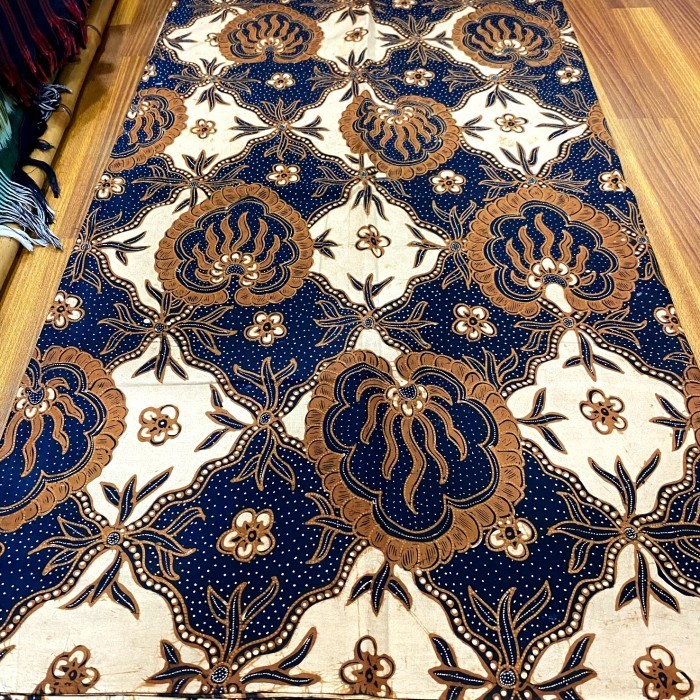 Jual kain batik tulis canting asli sogan ganes jogja solo | Shopee ...