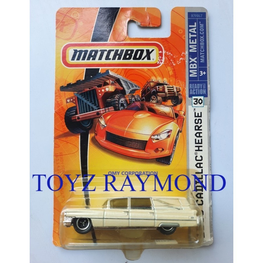 Jual Matchbox 1963 Cadillac Hearse putih white MBX Metal matchbox ...