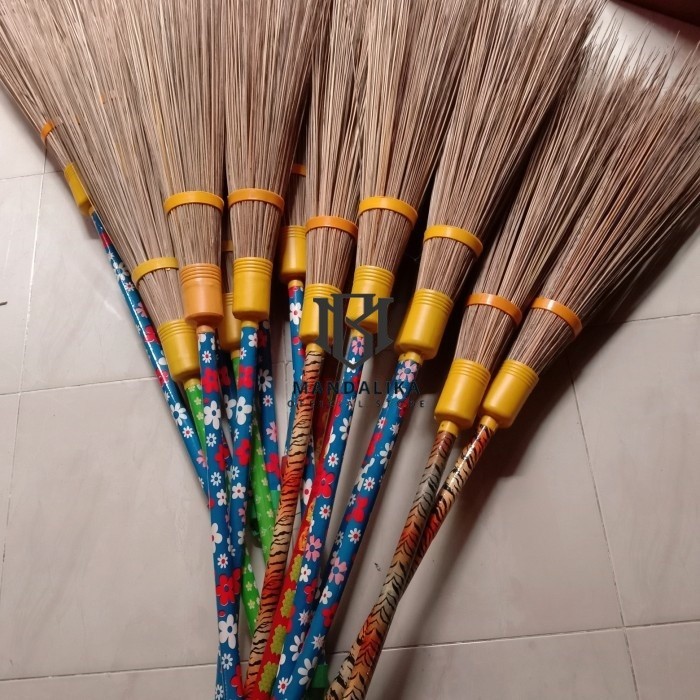 Jual Sapu Lidi Gagang Panjang Taman Istimewa - Oval/Gepeng | Shopee ...