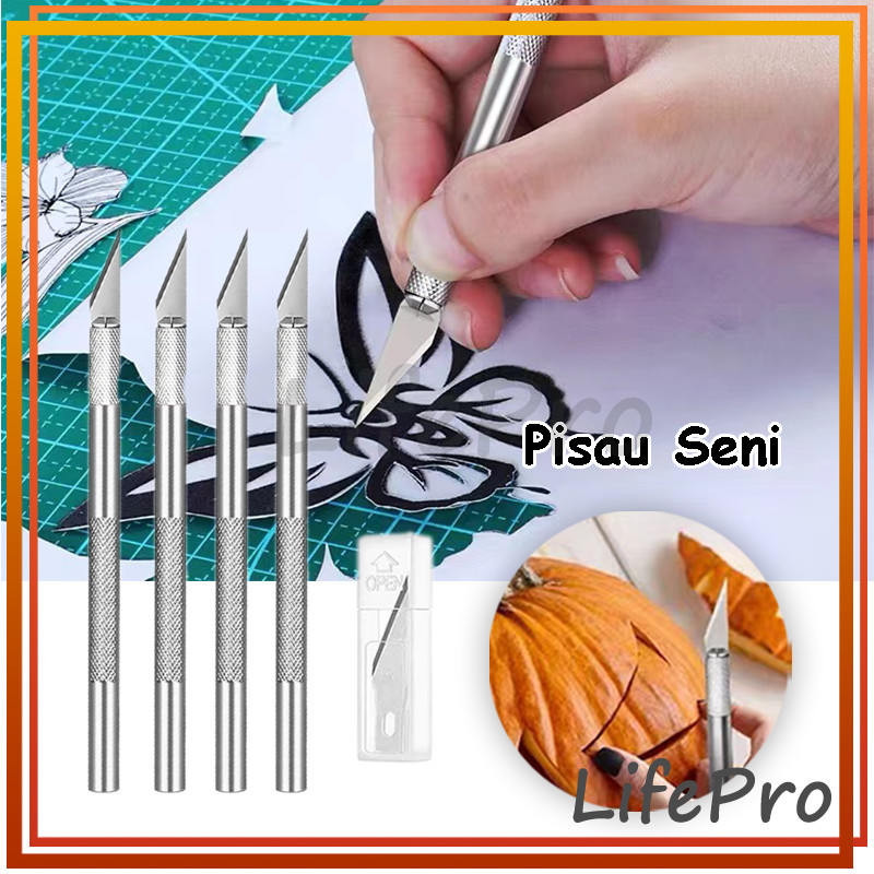 Jual Pisau Ukir Seni Cutter / Pisau Seni / Ukir / Pen-Type Precision ...