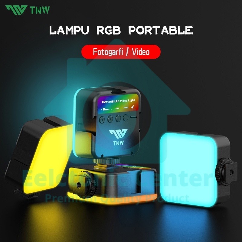 Jual TNW Lampu RGB Portable Lampu LED Mini Lampu Fotografi R18 Video ...