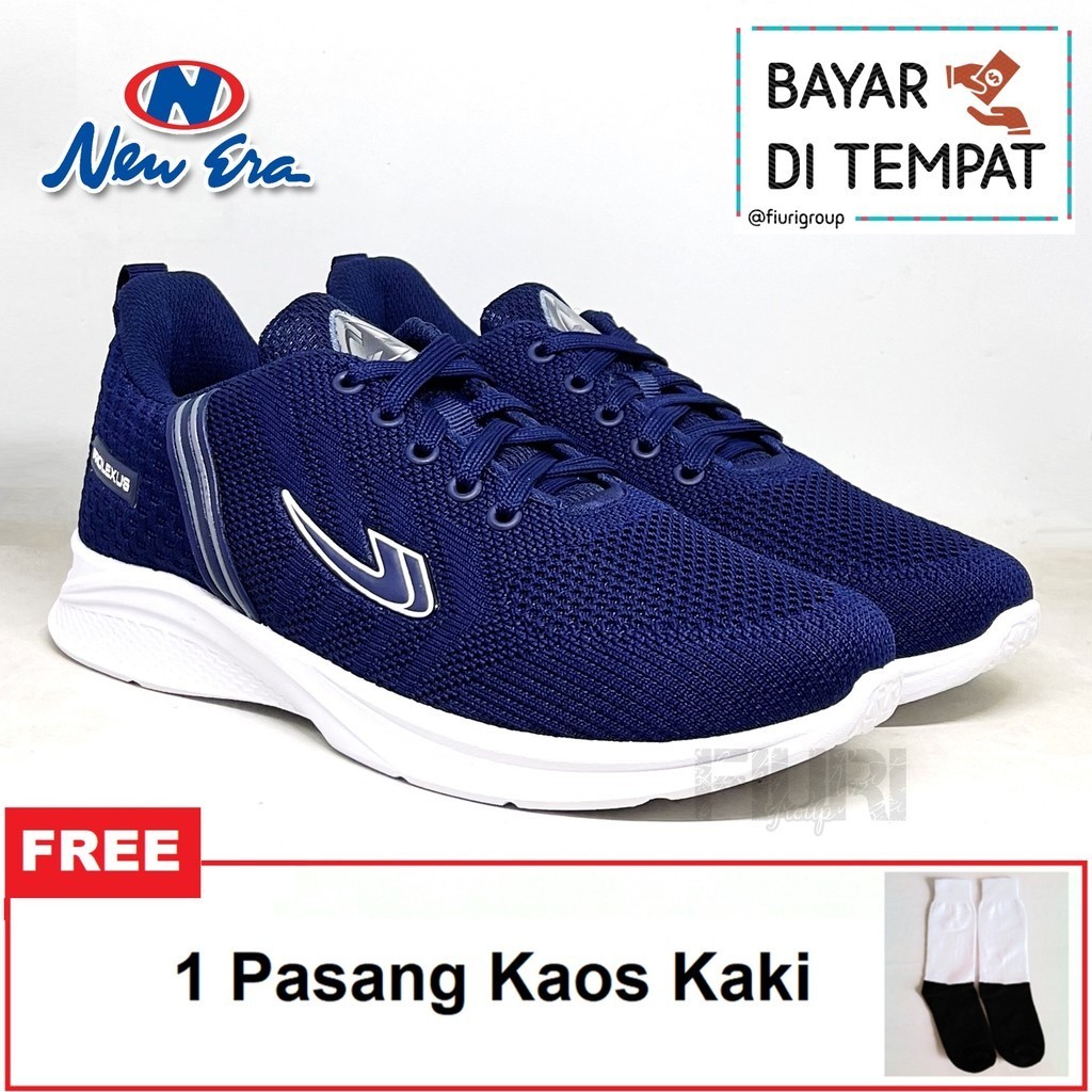 Jual FIURI - NEW ERA ORIGINAL -ALPHARD ATLANTA BERLIN CHARLY AUSTIN 33-43 BIRU NAVY - SEPATU ...