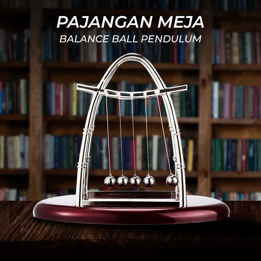 Jual COD Dekorasi Pajangan Hiasan Meja Bola Pendulum Newton Ball Bandul ...