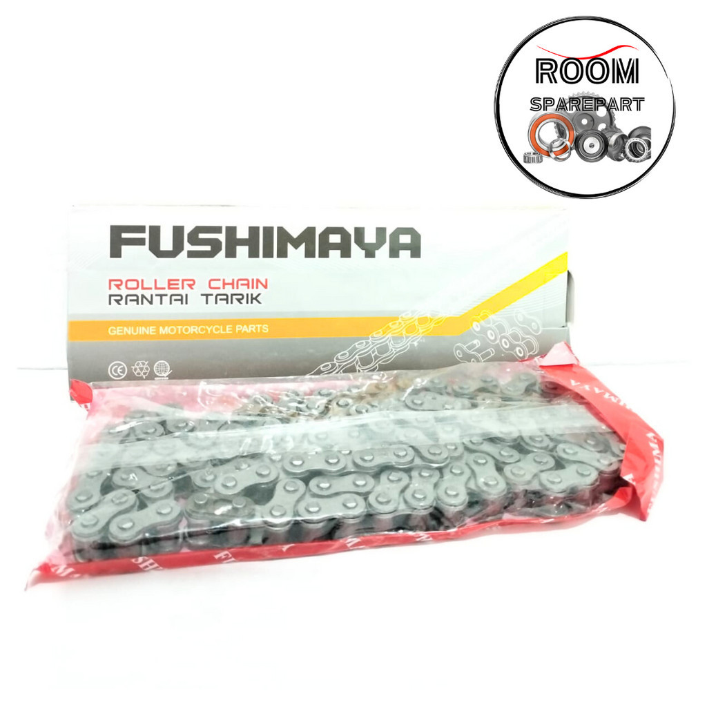 Jual Rantai 428 - 104L Rantai Tarik Chain Roller Merk FUSHIMAYA ...