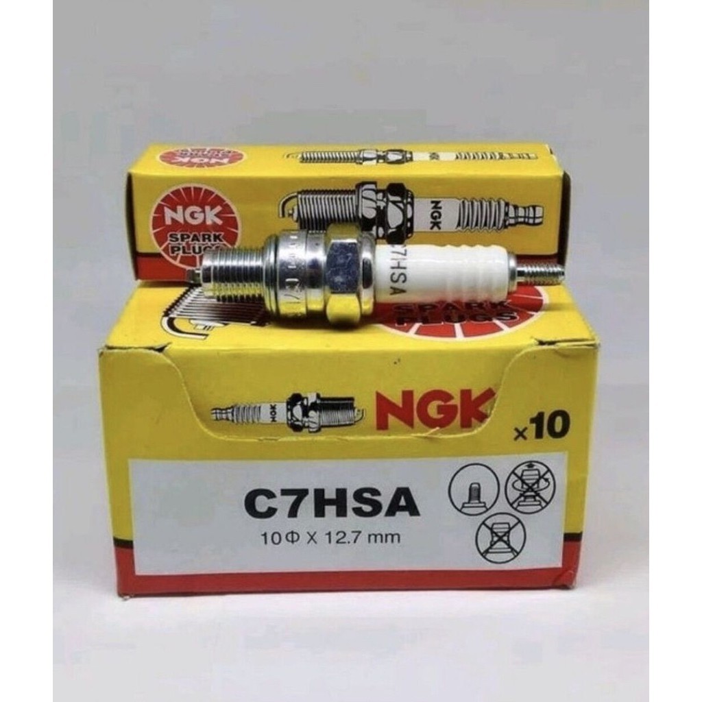 Jual Busi C7 NGK MOTOR HONDA GRAND REVO DAN YAMAHA MIO JUPITER 1 Box ...