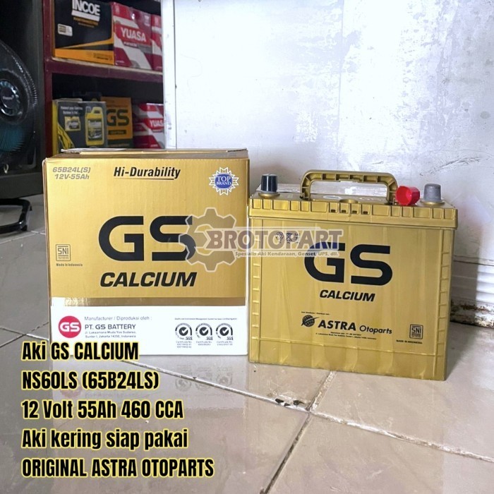 Jual Aki Honda HRV, New Accord, CRV, New Civic GS ASTRA CALCIUM NS60LS ...
