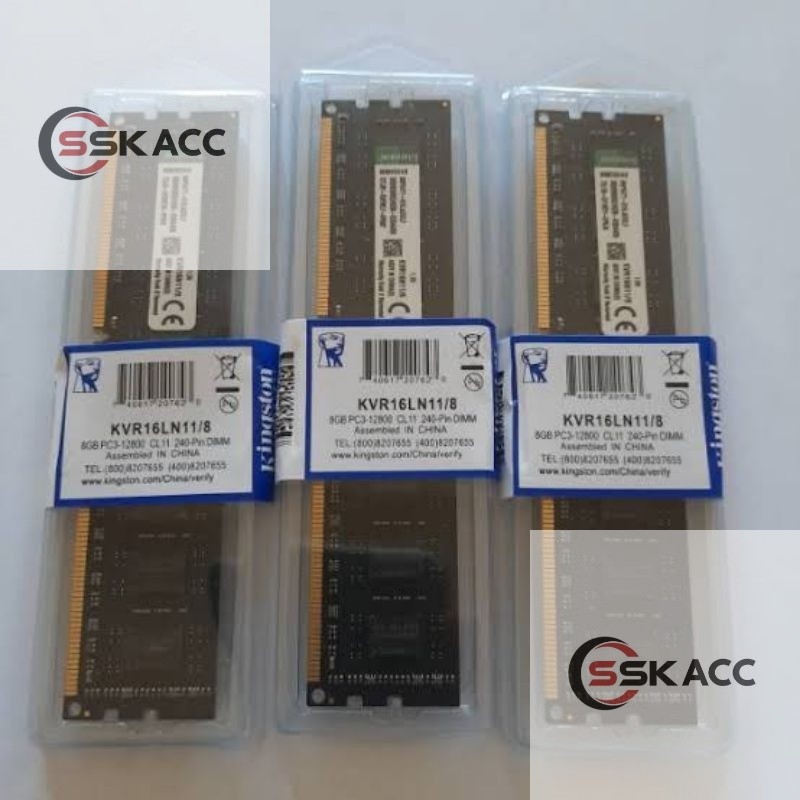 Jual Ram Kingston Ddr3 8gb Longdimm - Memory 8 GB Komputer PC Ddr 3 SSKACC-KOMPUTER | Shopee ...