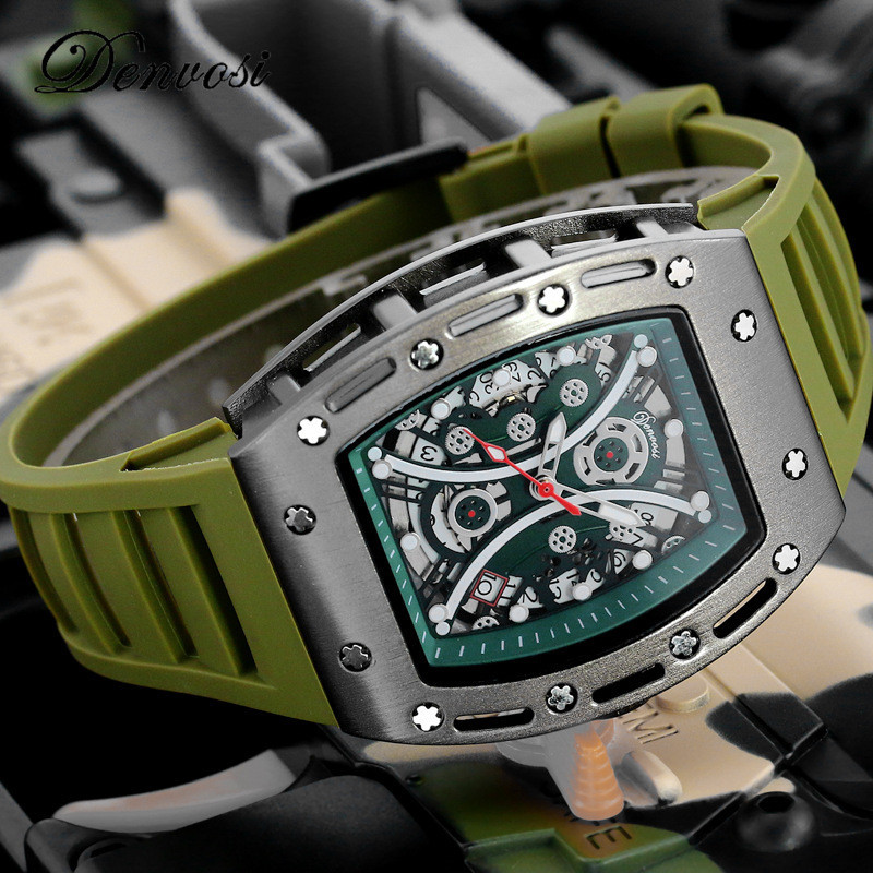 Jual Richard Mille jam tangan mekanis berongga jam tangan tahan air ...