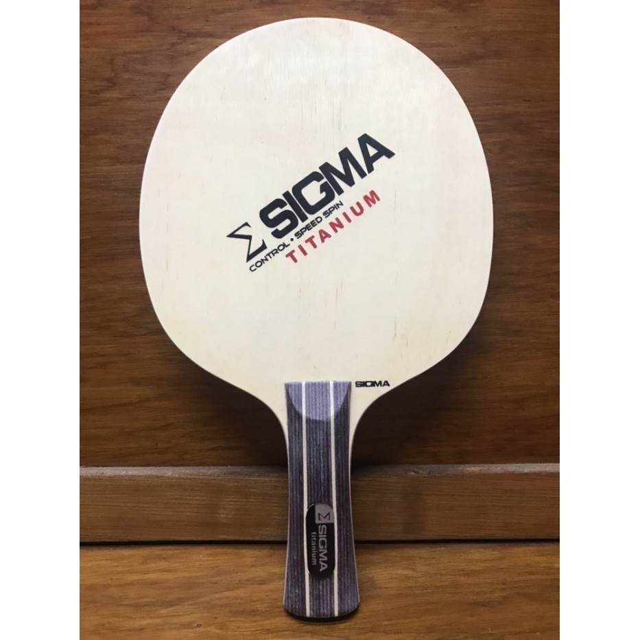 Jual Kayu Blade SIGMA Titanium FL Bat Tenis Meja Pingpong Bet Original | Shopee Indonesia