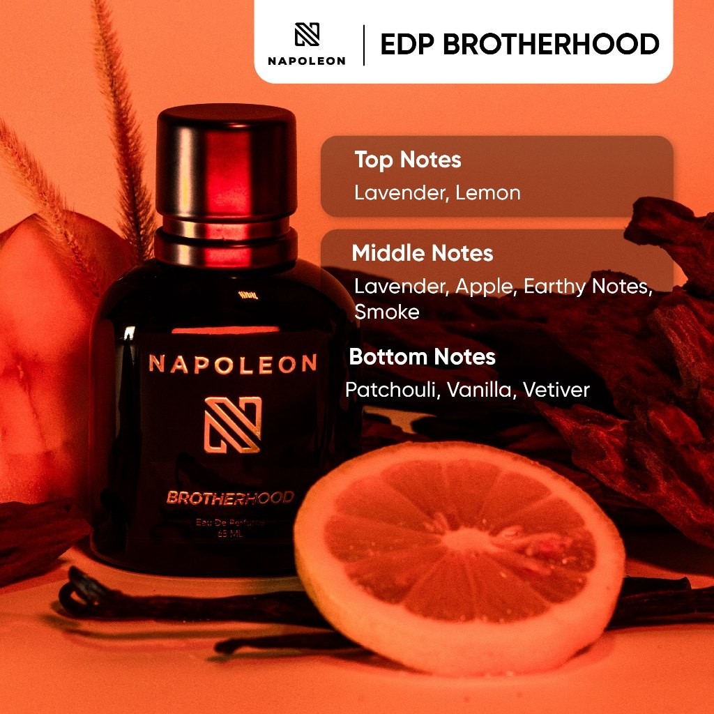 Jual NAPOLEON PARFUM PRIA EDP EAU DE PERFUME BROTHERHOOD 65 ML | Shopee ...