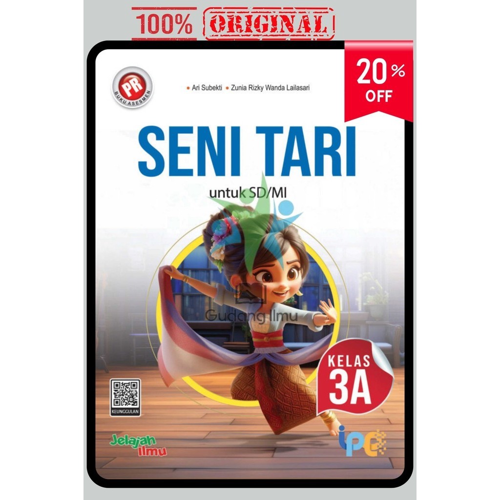 Jual Buku Pr/Lks Kurmer Seni Tari Kelas 3/III SD/MI Semester 1 Kurikulum Merdeka Intan pariwara ...