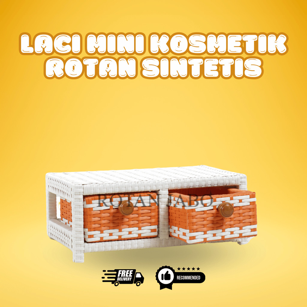 Jual Rak Laci Kosmetik Mini 2 Laci – Tempat Penyimpanan Makeup ...