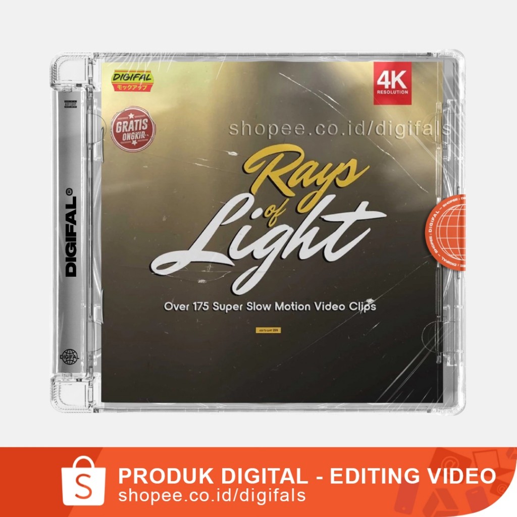 Jual BusyBoxx - V18 Rays of Light - For Capcut, Premiere Pro, After Effects, Filmora, Final Cut ...