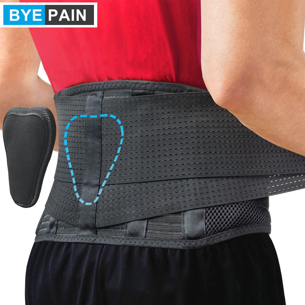 Jual PREORDER Back Support Belt Relief for Back Pain, Herniated Disc ...