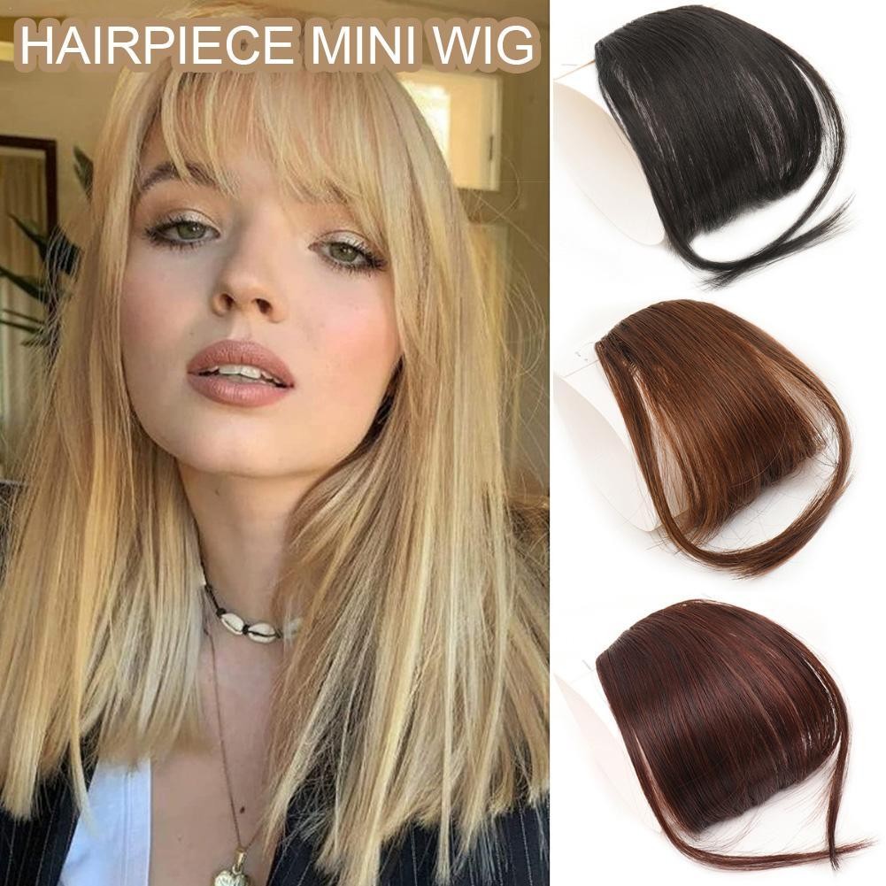 Jual Air Bangs With Sideburns Bangs And Wig Patches For Natural Hair ...