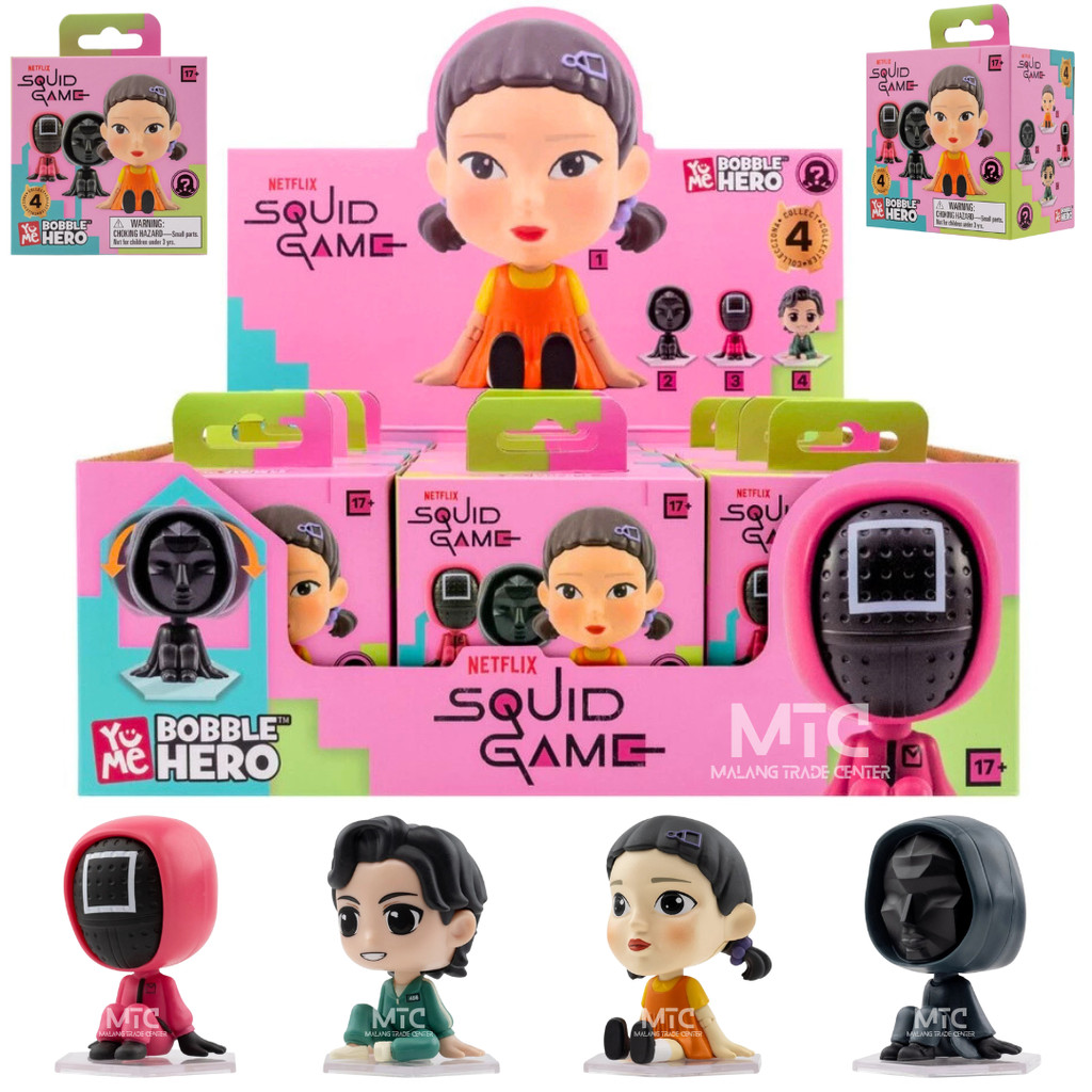 Jual Mainan Squid Game Bobble Hero Blind Box | Shopee Indonesia