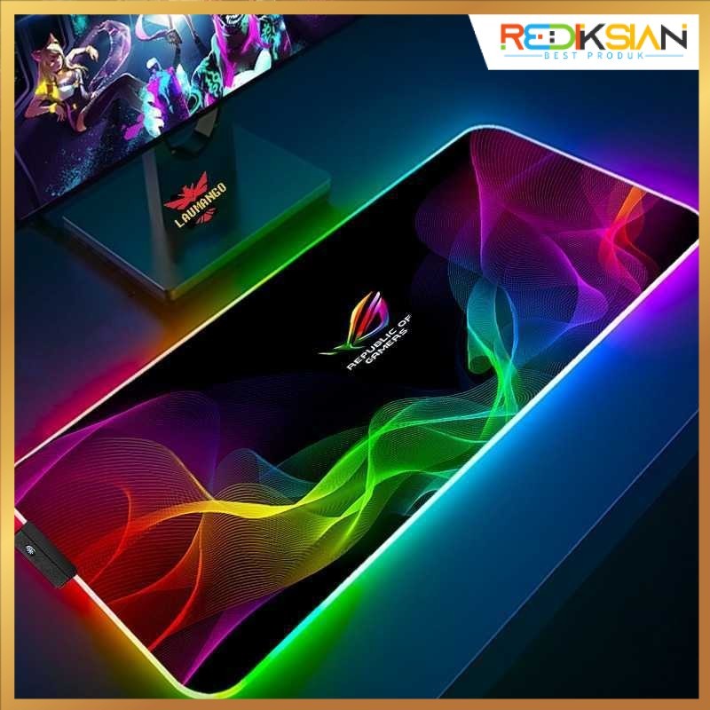 Jual Alas Gaming Mouse Mos Pad Memiliki Lampu RGB Gambar Keren ...