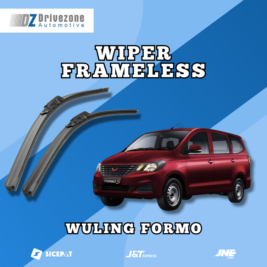 Jual Wiper Depan Kaca Mobil Wuling Formo Frameless Soft Blade 1 SET ...