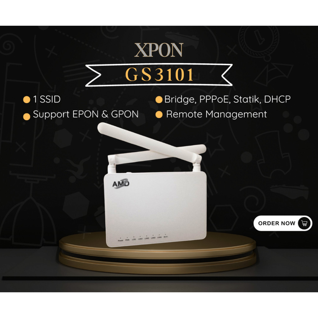 Jual XPON AMD GS3101 EPON GPON NON ADAPTOR | Shopee Indonesia