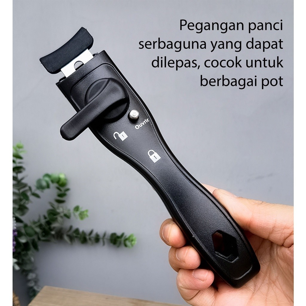 Jual Pegangan/Handle/Gagang Panci Wajan Anti Panas Portable Premium GH001 & GH002 | Shopee Indonesia