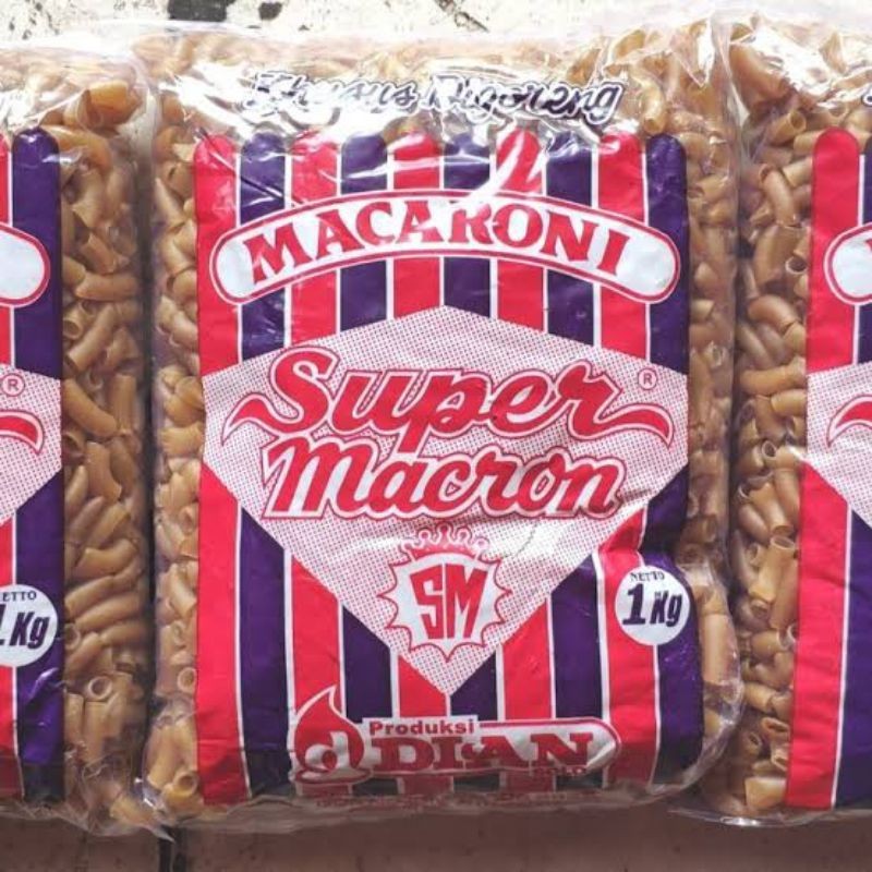 Jual Makaroni Macaroni Goreng Super Macron 1kg | Shopee Indonesia