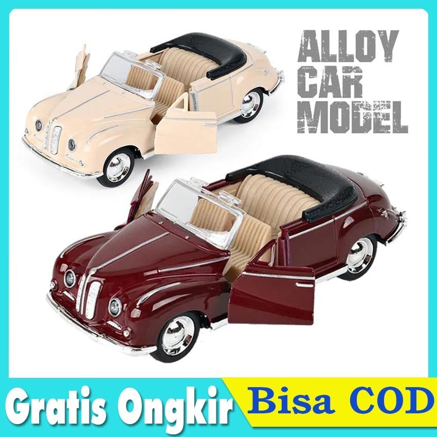 Jual Diecast Mainan Miniatur Mobil Mobilan Mercedes Benz 500K Classic ...