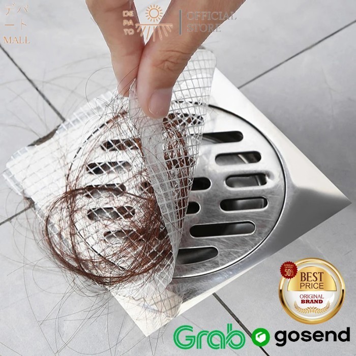 Jual Bathroom Anti Hair Shower Filter Floor Drain Hair Catcher DP ...