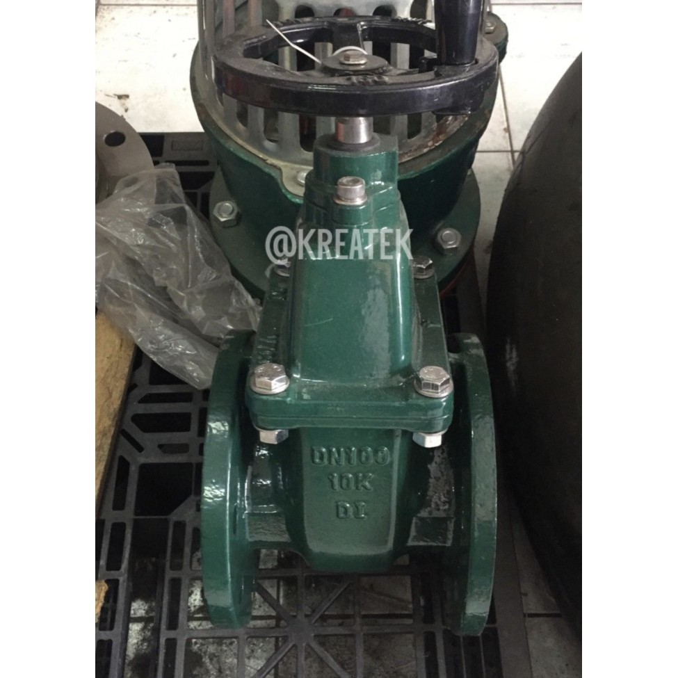 Jual 18" Gate valve jis 10k -18 inch -10 K /DN 450 Stop Kran (Gala ...