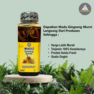 Jual Madu Kuat Brigas Perkasa Stamina Pria Dewasa | Madu Gingseng Korea ...