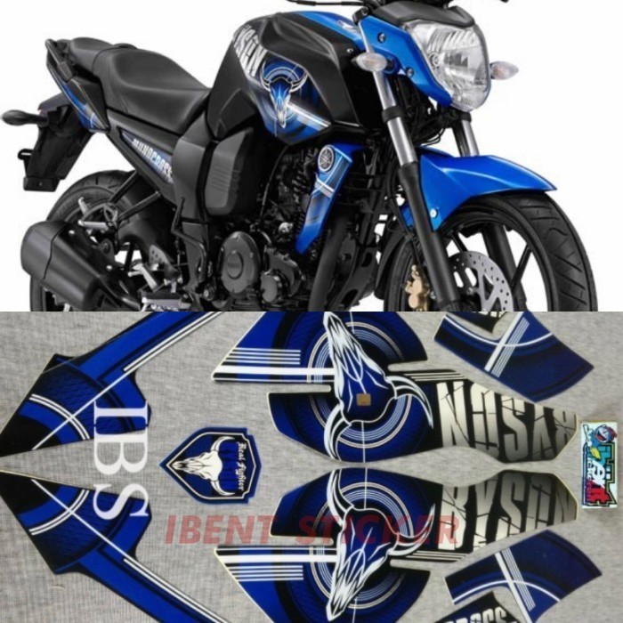 Jual STIKER STRIPING BYSON BIRU 2013 2014 STIKER LIS YAMAHA | Shopee ...