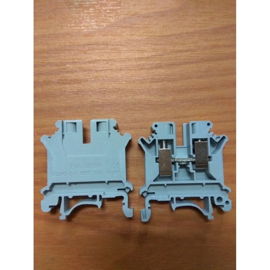 Jual Terminal Block Blok Type UK TUK3N TUK 3N 2,5mm Grey UK3N | Shopee ...