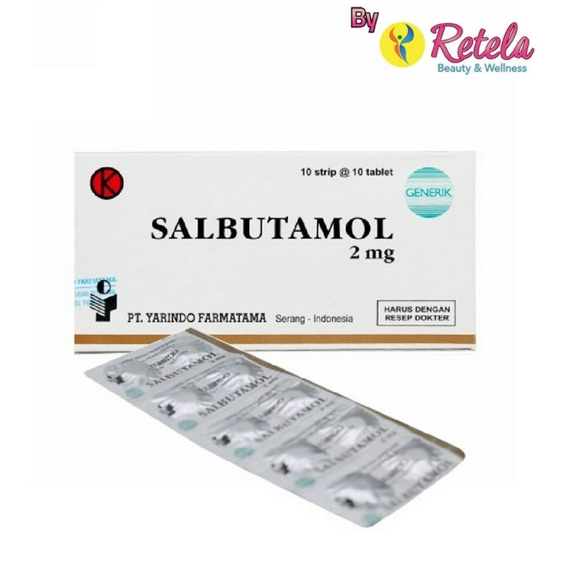 Jual SALBUTAMOL 2MG 1 STRIP 10 TABLET (Gen-Fahrenheit) | Shopee Indonesia