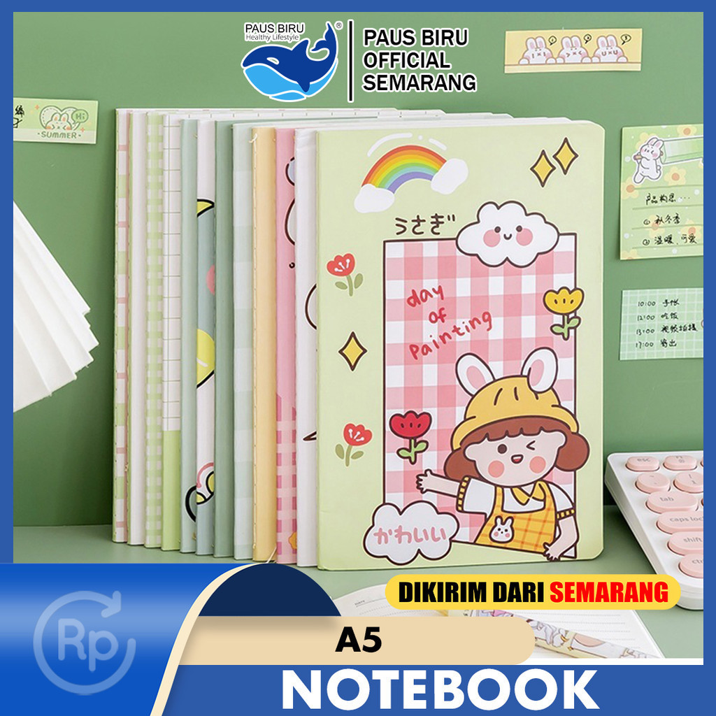 Jual Aimilo Notebook A5 Buku Diary Aesthetic Buku Jurnal Buku Catatan ...