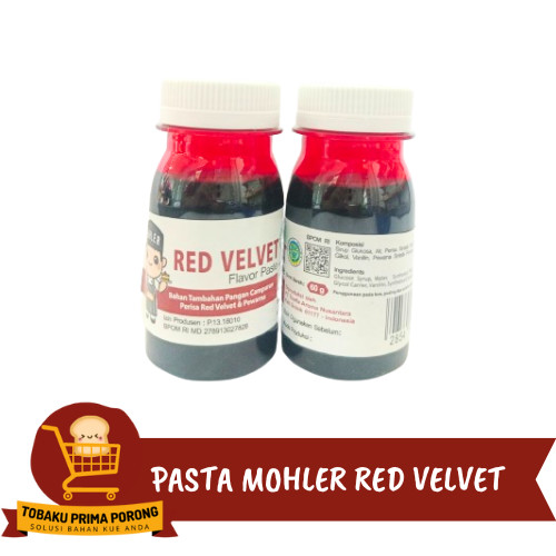 Jual PASTA MOHLER RED VELVET 60 ML - pasta perisa pewarna & aroma ...