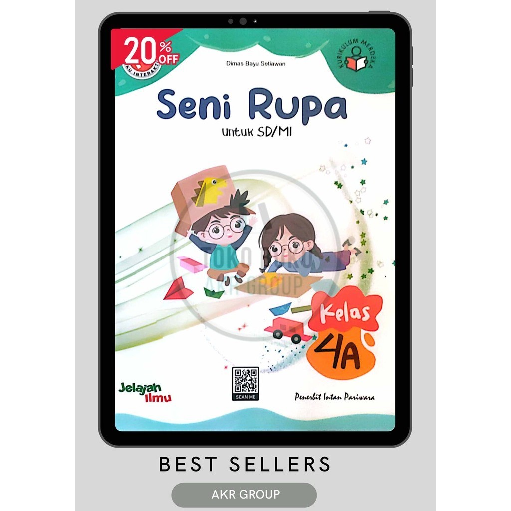 Jual Buku Pr/Lks Seni Rupa Kelas 4 SD/MI Semester 1 Kurikulum Merdeka Intan pariwara Tahun 2024 ...