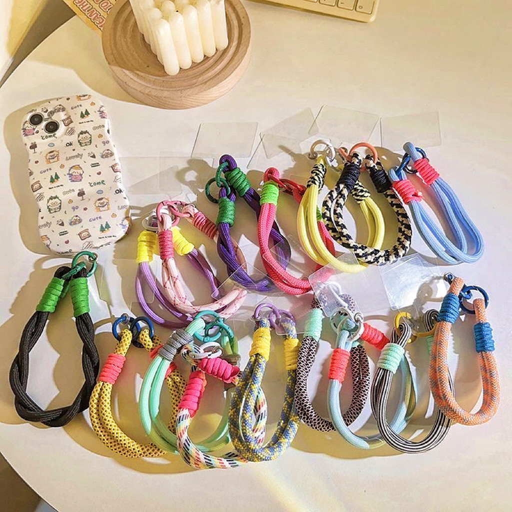 Jual Tali HP String Gantungan Tali Pergelangan Tangan Dikepang Rantai ...