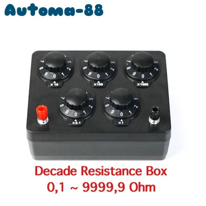 Jual Decade Resistance Box Resistor Simulator Calibrator 0.1 - 9999.9 ...