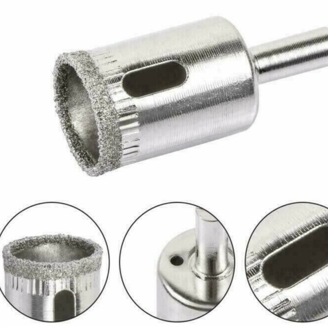 Jual Mata Bor Kaca Keramik / Hole Saw Kaca Keramik Diamond Holesaw ...
