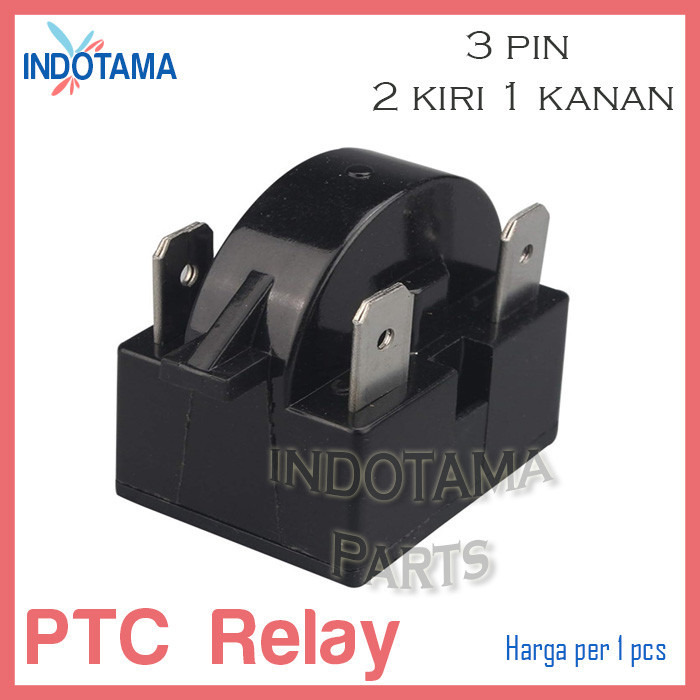 Jual RELAY PTC KULKAS / PTC RELAY KULKAS 3 PIN 1 KANAN 2 KIRI | Shopee ...