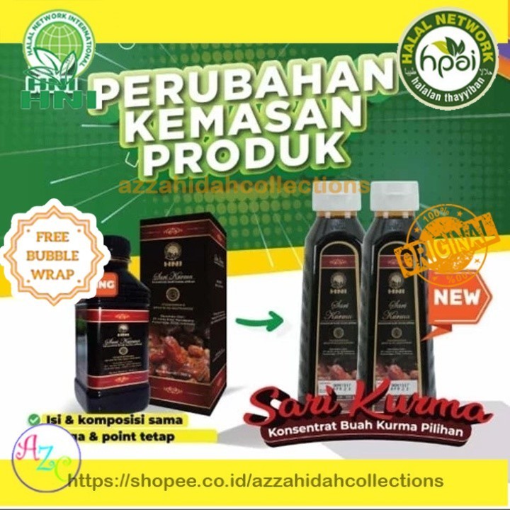 Jual Healthy Dates (Sari Kurma) - HNI HPAI KH-azc0 | Shopee Indonesia